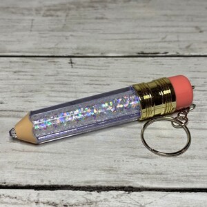 Pencil Keychain, Teacher Pencil Keychain, Teacher Gift - Etsy