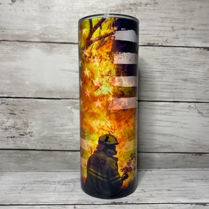 Firefighter Cup, Fireman - Etsy
