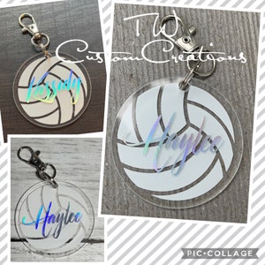 Volleyball Bag Clip, Volleyball Gift - Etsy