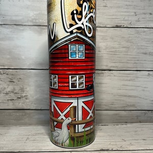 Farm Life Tumbler, Farm Cup - Etsy