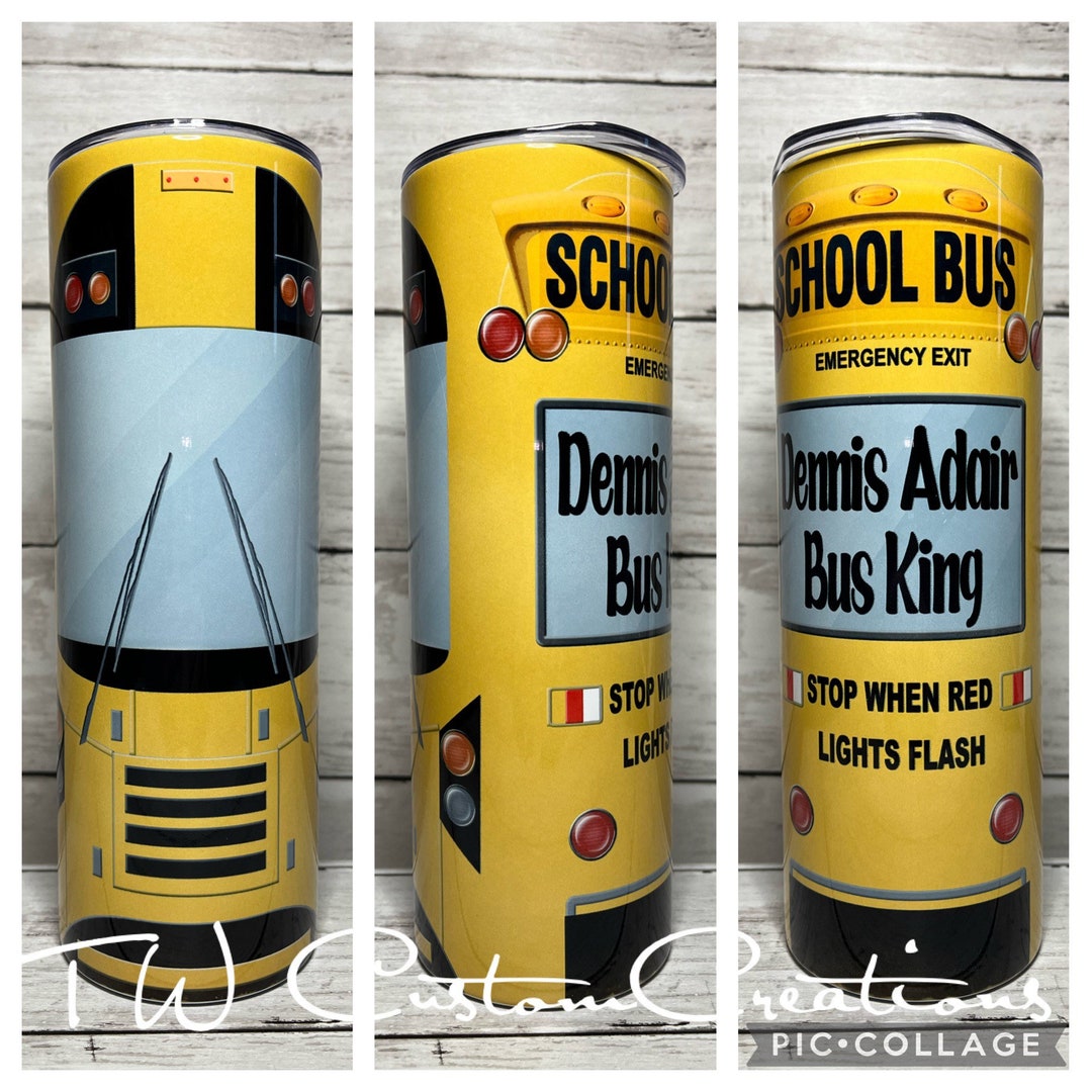School Bus Cup, Bus Driver - Etsy