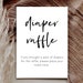 CARLY Baby Shower Diaper Raffle Sign, Baby Shower Diaper Raffle Game ...