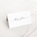 ARIEL Wedding Place Cards, Elegant Name Tags, Wedding Placecards ...