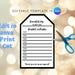 Editable Raffle Basket Tags, Silent Auction Tag Template, Fundraiser ...