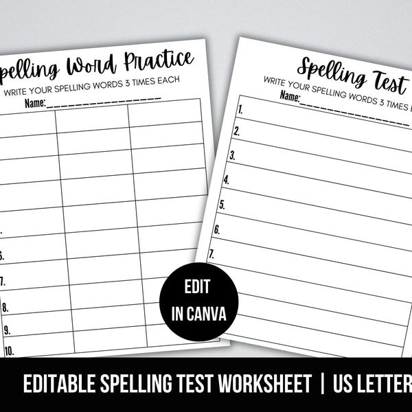 Spelling - Etsy