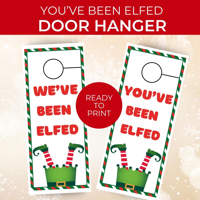 Elves at Work Door Sign - Etsy