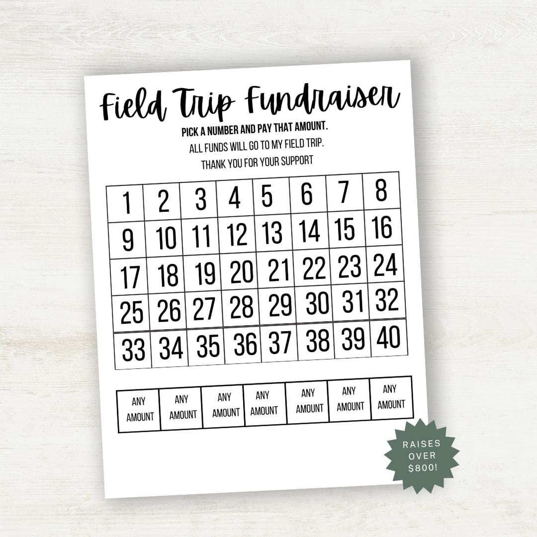 Fill My Board for Field Trip,black Out My Board, Donation Fundraiser ...