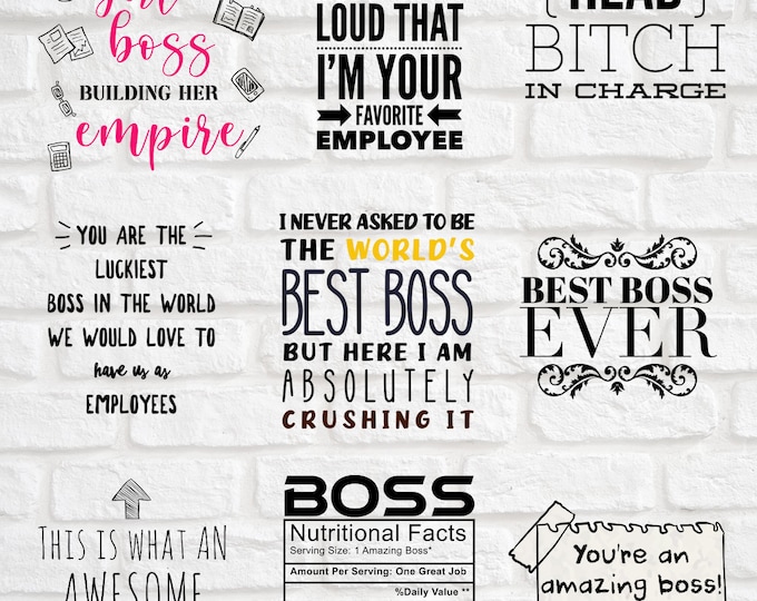 Best Boss Ever Svg Png Design File, Instant Download for Commercial ...