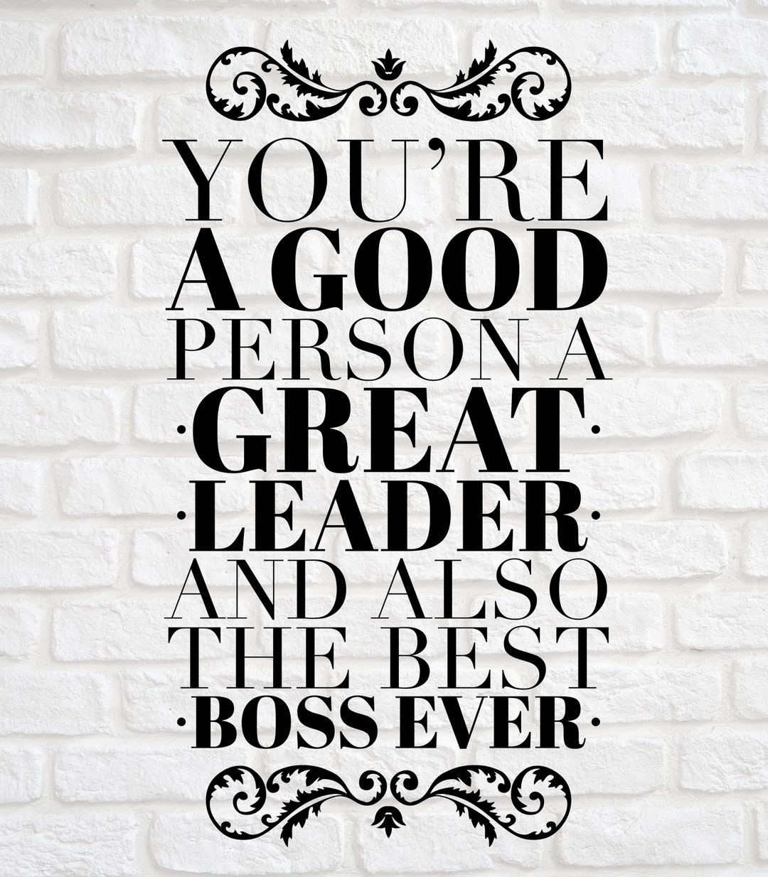Great Leader Boss Day Designs Svg Png Jpg Pdf Dxf Design Files, Instant ...