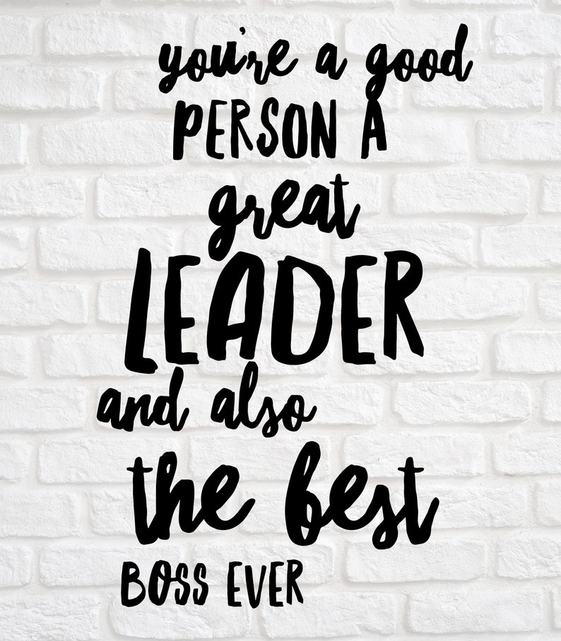 Great Leader Boss Day Design Pack Svg Png Jpg Pdf Dxf File Designs ...