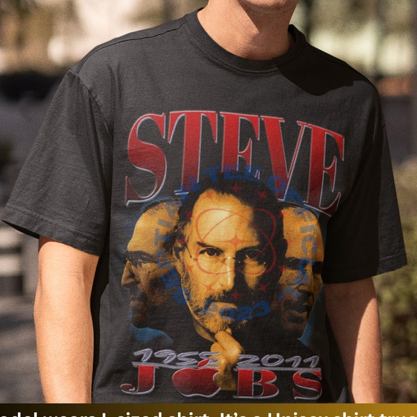 Steve Jobs Shirt - Etsy