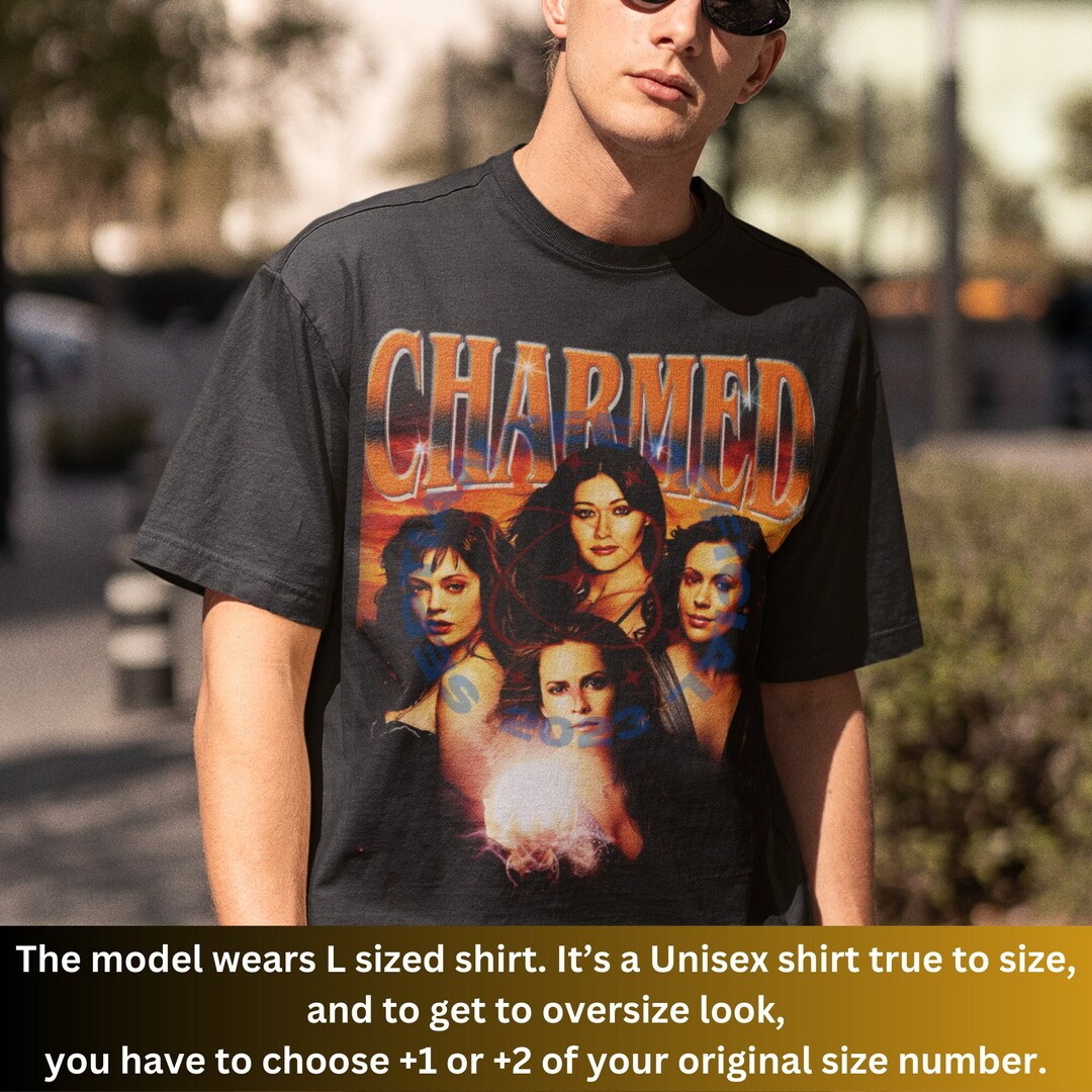 Limited Super Fresh Charmed Shirt, Charmed Vintage 90s Tshirt, Movie ...