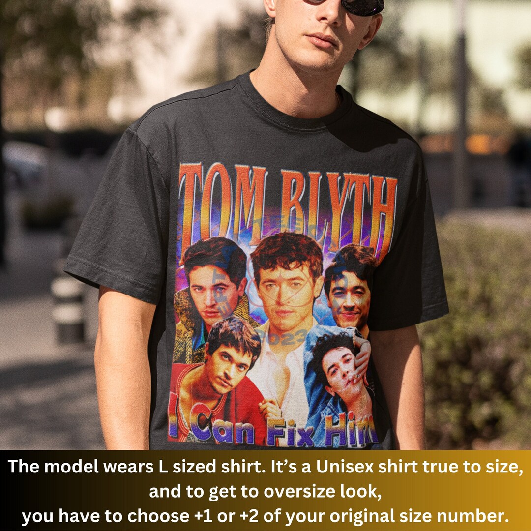 Limited Tom Blyth Shirt, Homage Tom Blyth "i Can Fix Him" Tshirt, Tom ...