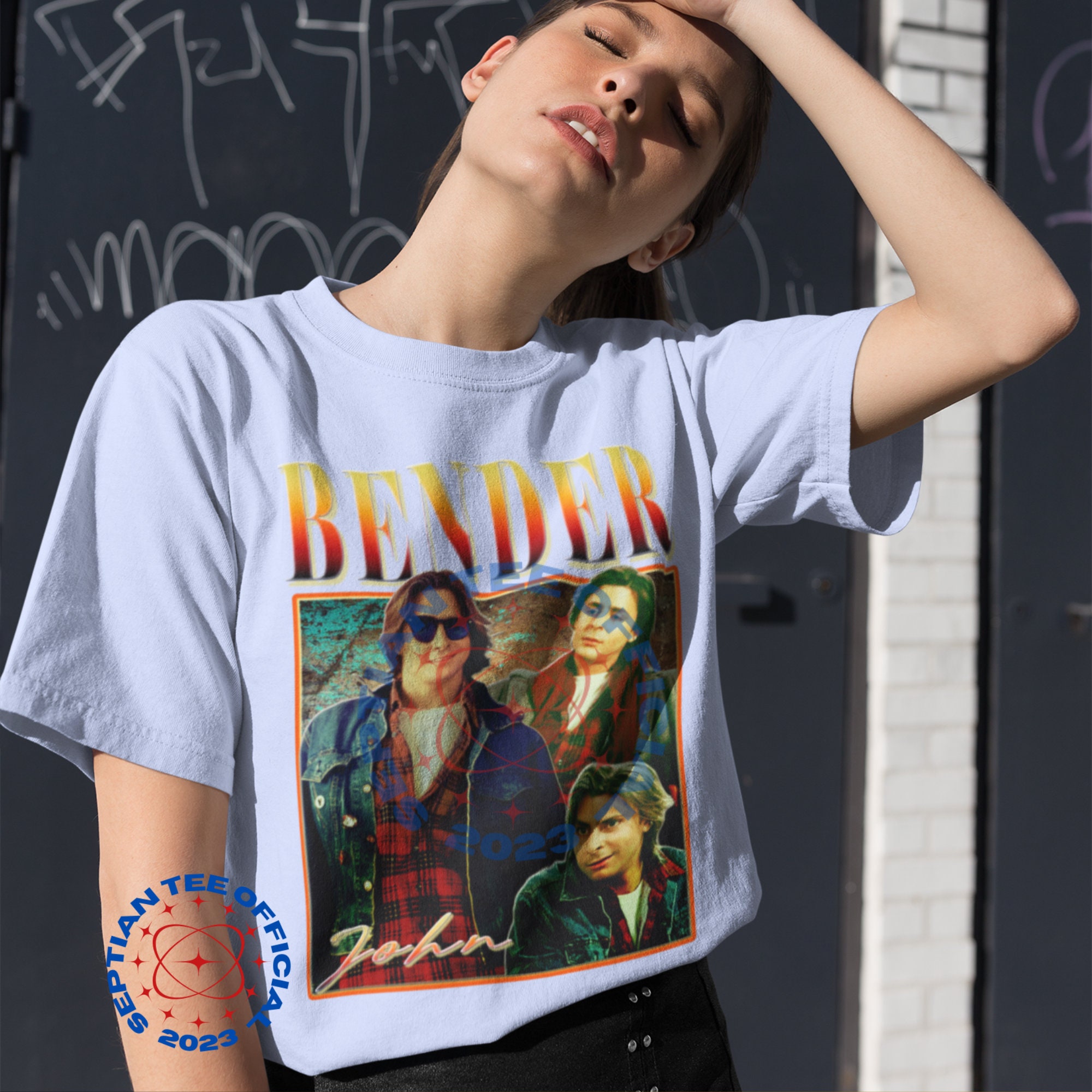 LIMITED John Bender Shirt Bootleg 90s Shirt Homage John - Etsy