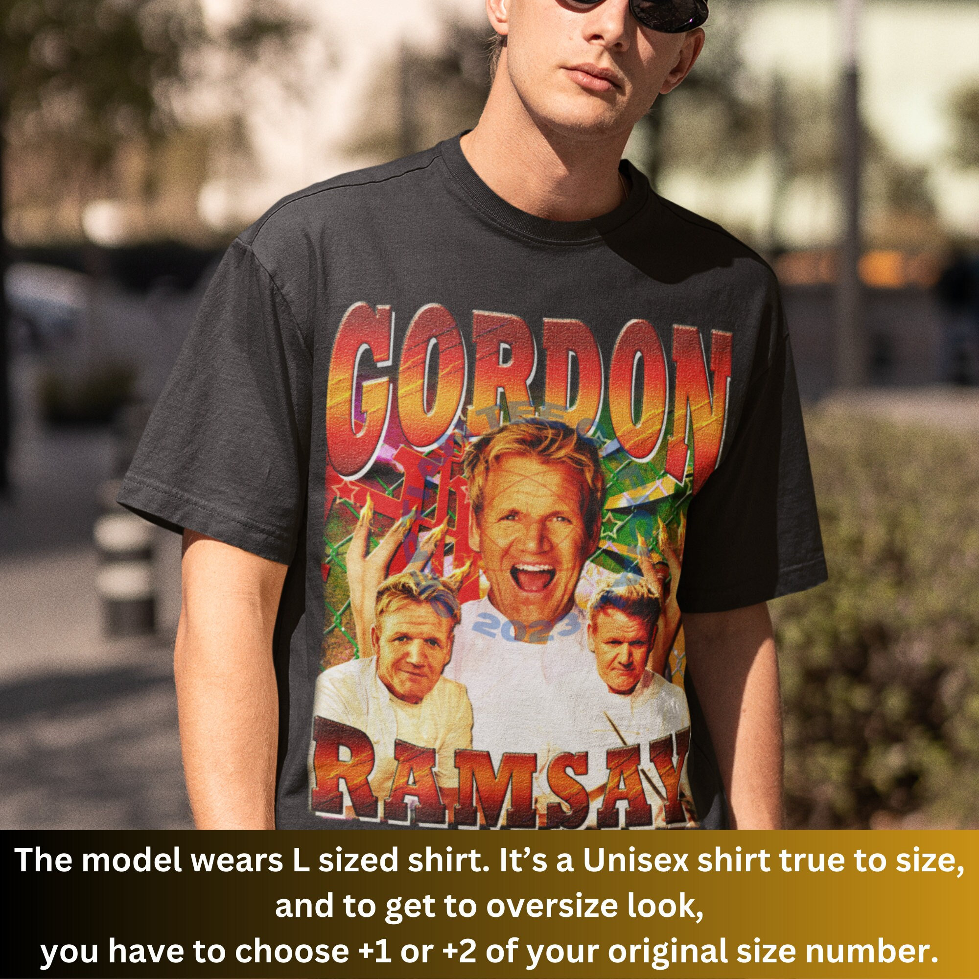 Limited Gordon Ramsay Shirt Chef Gordon Ramsay Graphic Shirt - Etsy