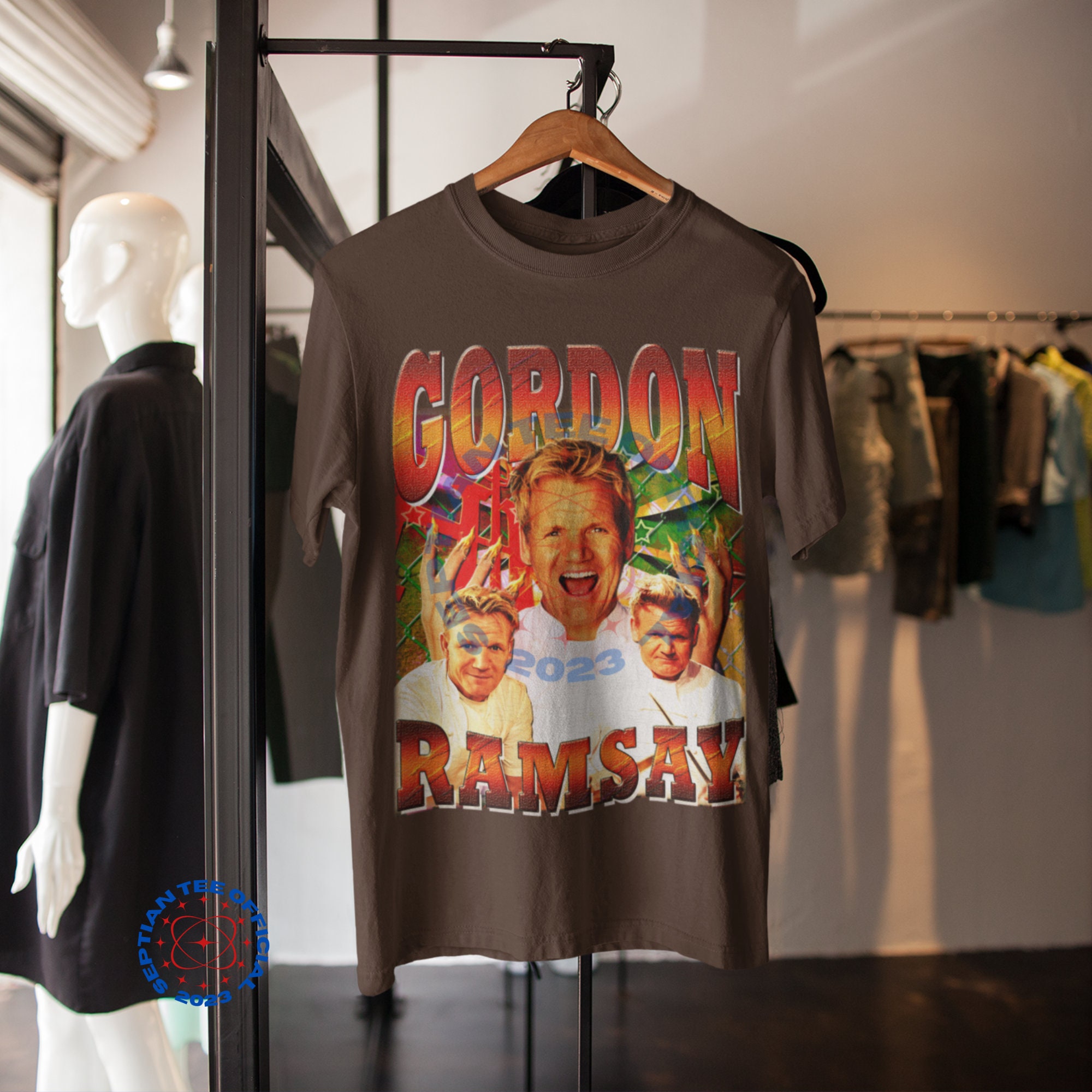 Limited Gordon Ramsay Shirt Chef Gordon Ramsay Graphic Shirt - Etsy