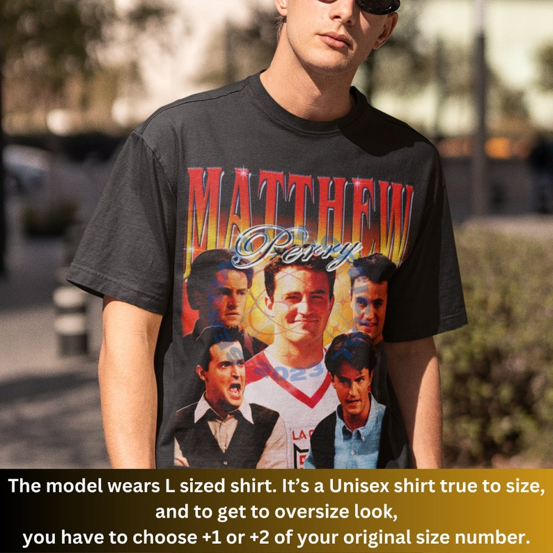 Limited Super Fresh Matthew Perry Shirt, Homage Matthew Perry Vintage ...