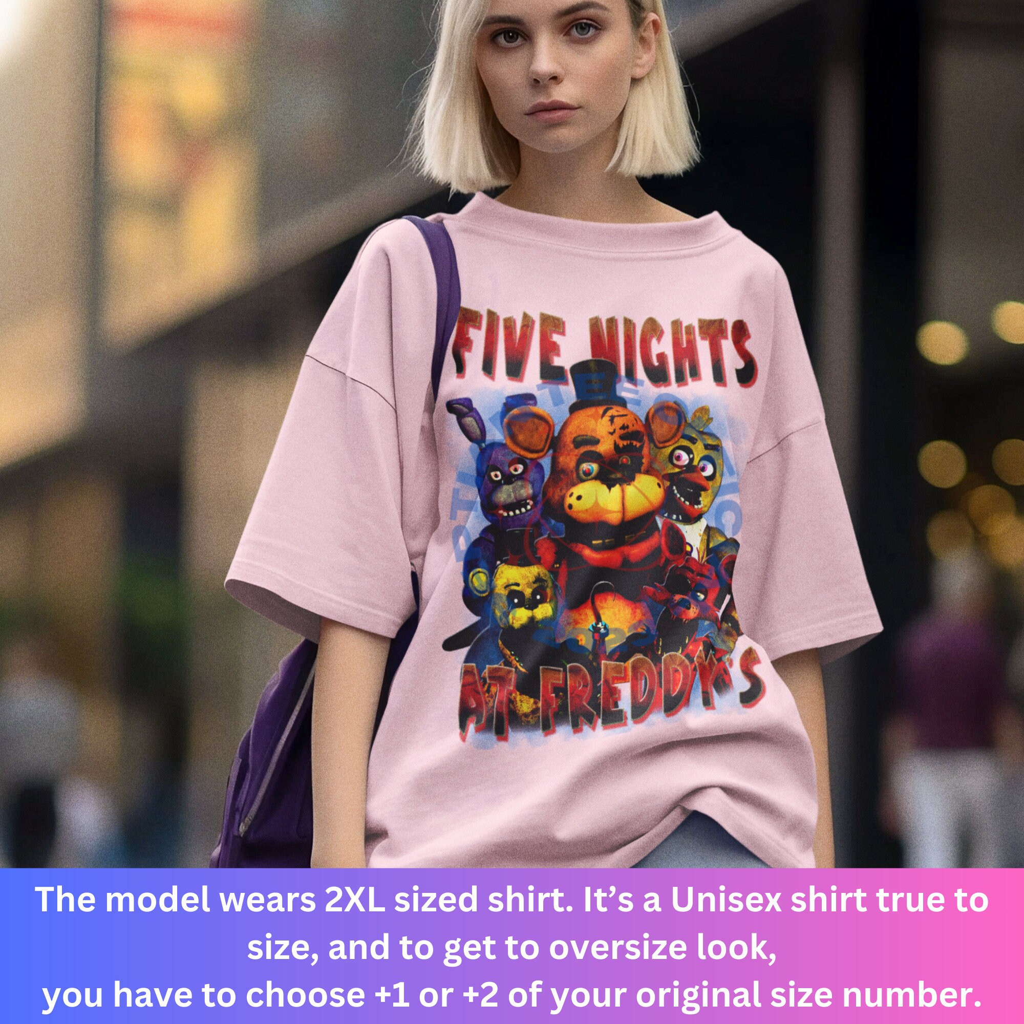 LIMITED Five Nights at Freddys Vintage Shirt, Freddy Fazbear Shirt ...