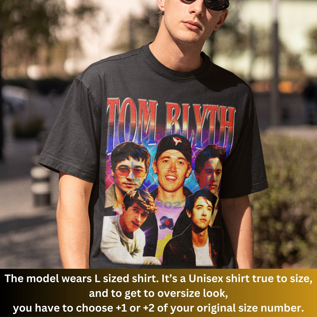Camisa limitada de Tom Blyth, camisa gráfica divertida de homenaje a ...