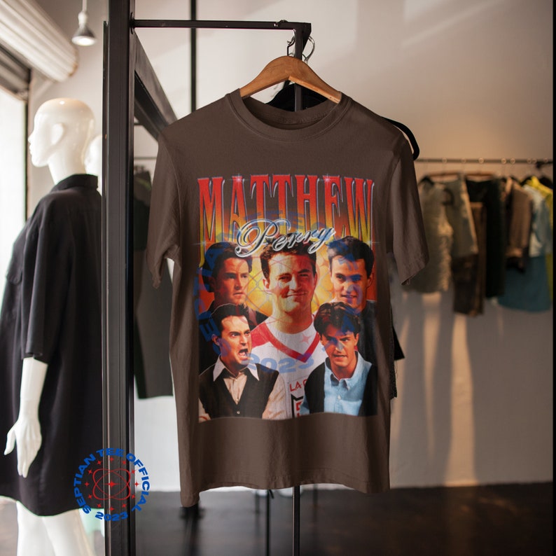 Limited Super Fresh Matthew Perry Shirt, Homage Matthew Perry Vintage ...