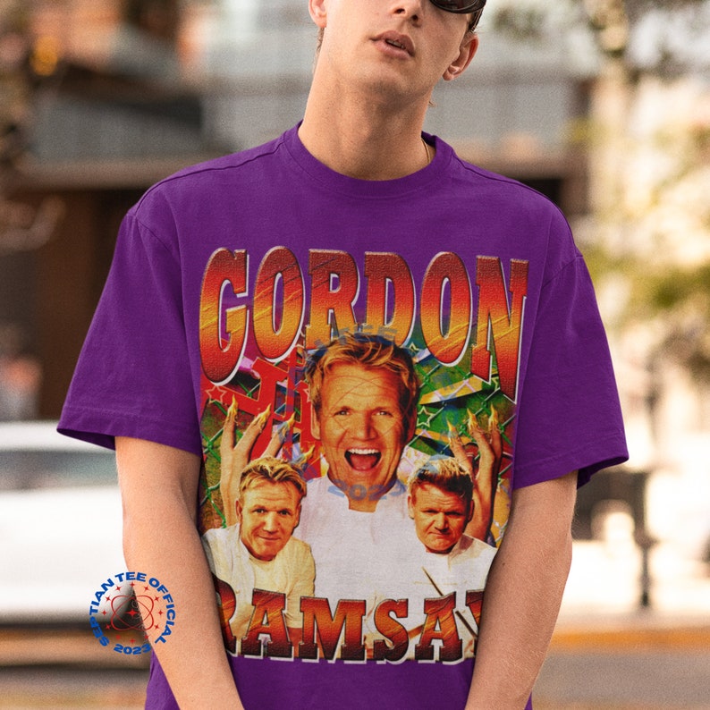 Limited Gordon Ramsay Shirt Chef Gordon Ramsay Graphic Shirt - Etsy