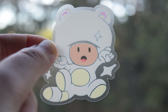 White Tanooki Toad Sticker 2x3 Super Mario 3D World | Etsy