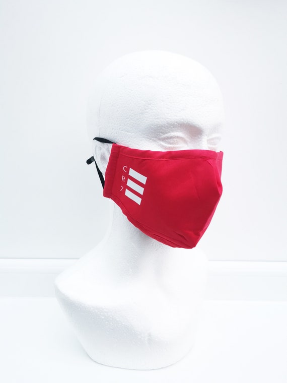 Football Face Mask CR7 Cristiano Ronaldo Manchester United Fan - Etsy