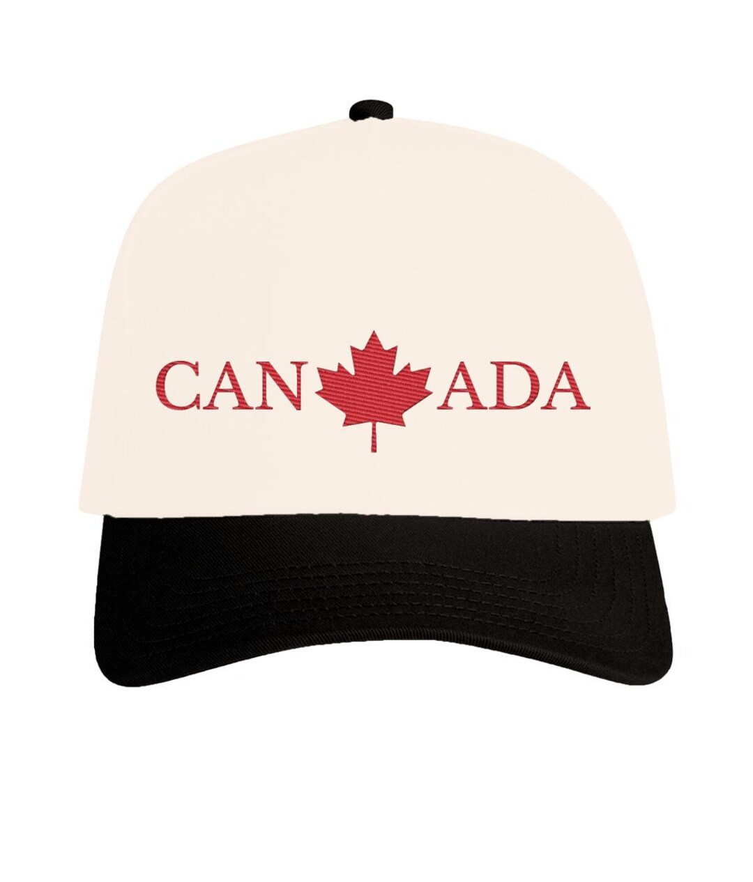 Canada Maple Leaf Two-tone Hat - Etsy