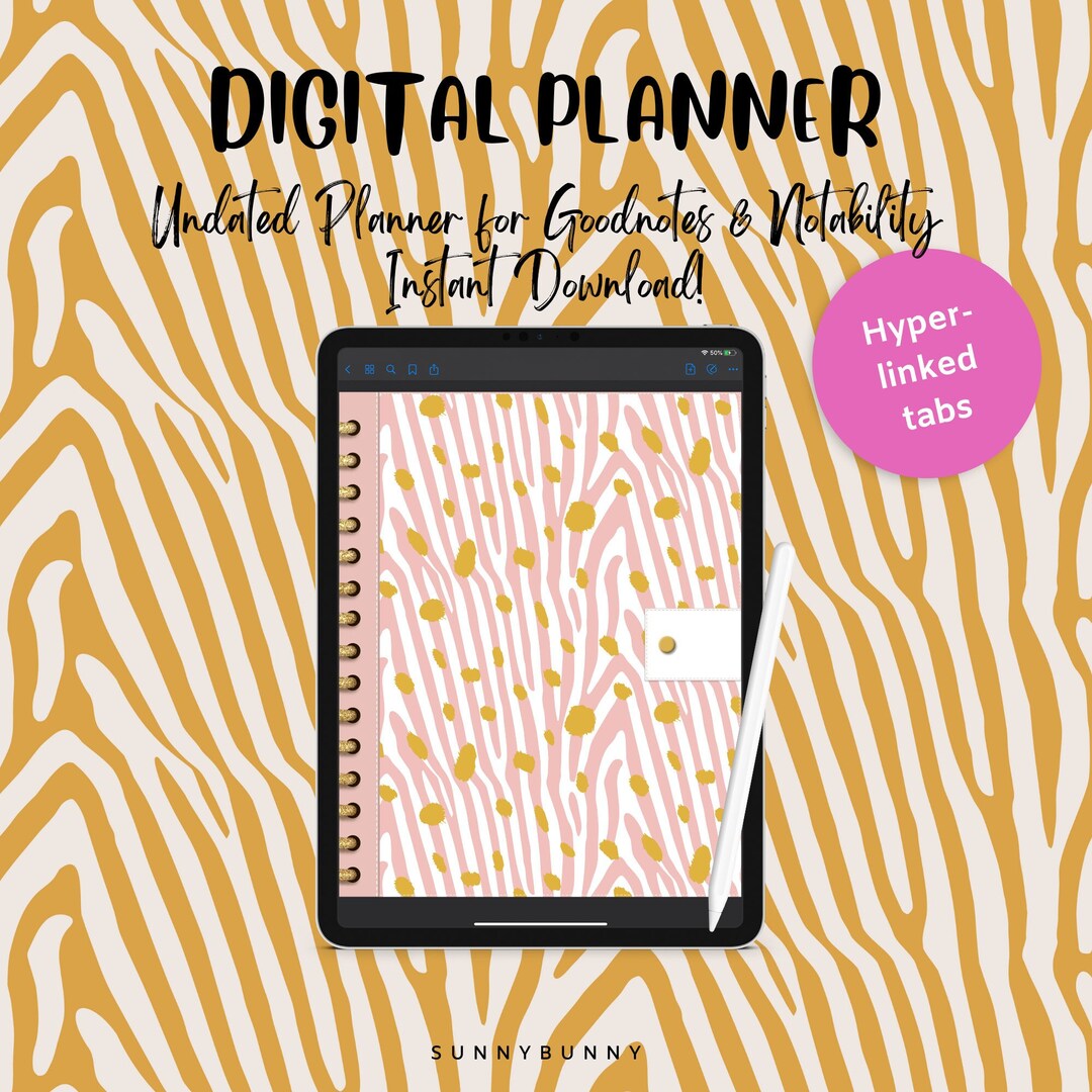 IPad Digital Planner | Undated Life Planner | Goodnotes Digital Planner ...