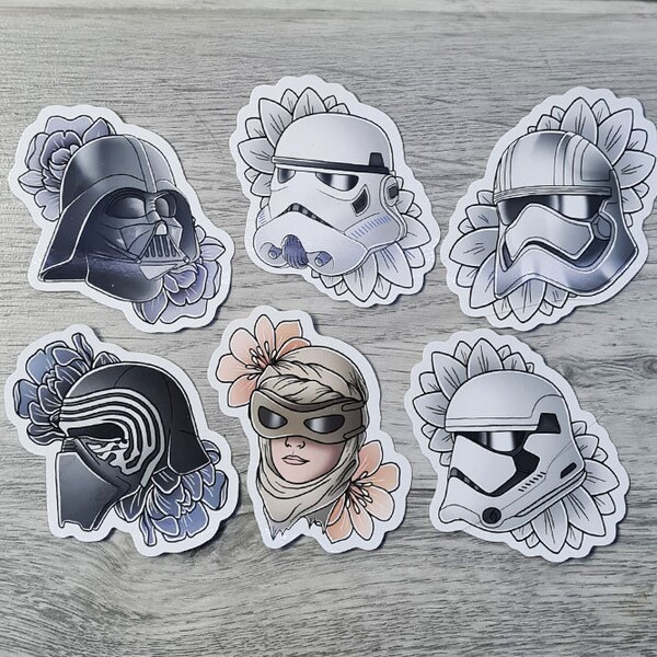 Starwars Stickers - Etsy