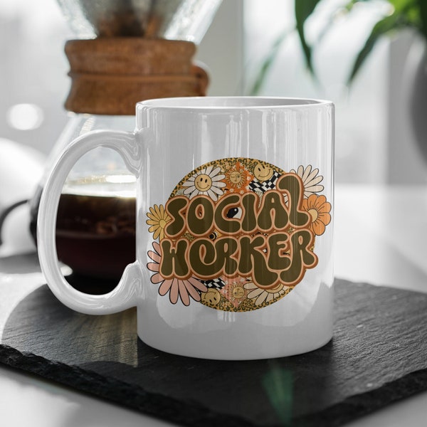 Social Work Cup - Etsy