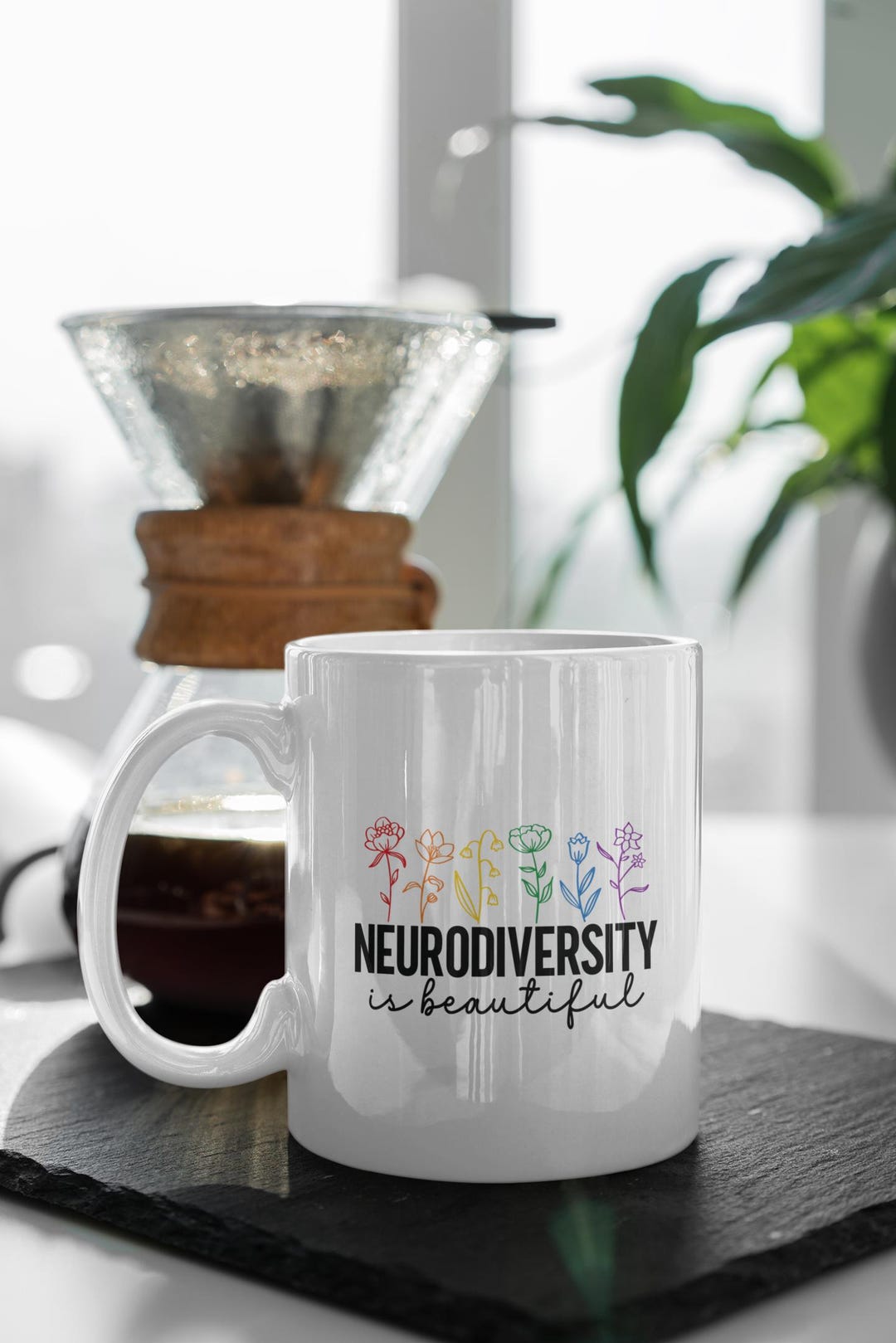 Neurodiversity is Beautiful Mug • Autism Acceptance Mug • ADHD ...