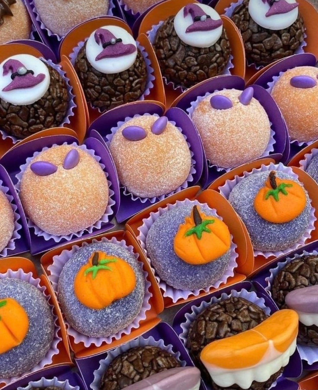 Halloween Chocolate Truffle Holders, Paper Candy Holder,paper Box Truffle Wrappers, Forminhas ...