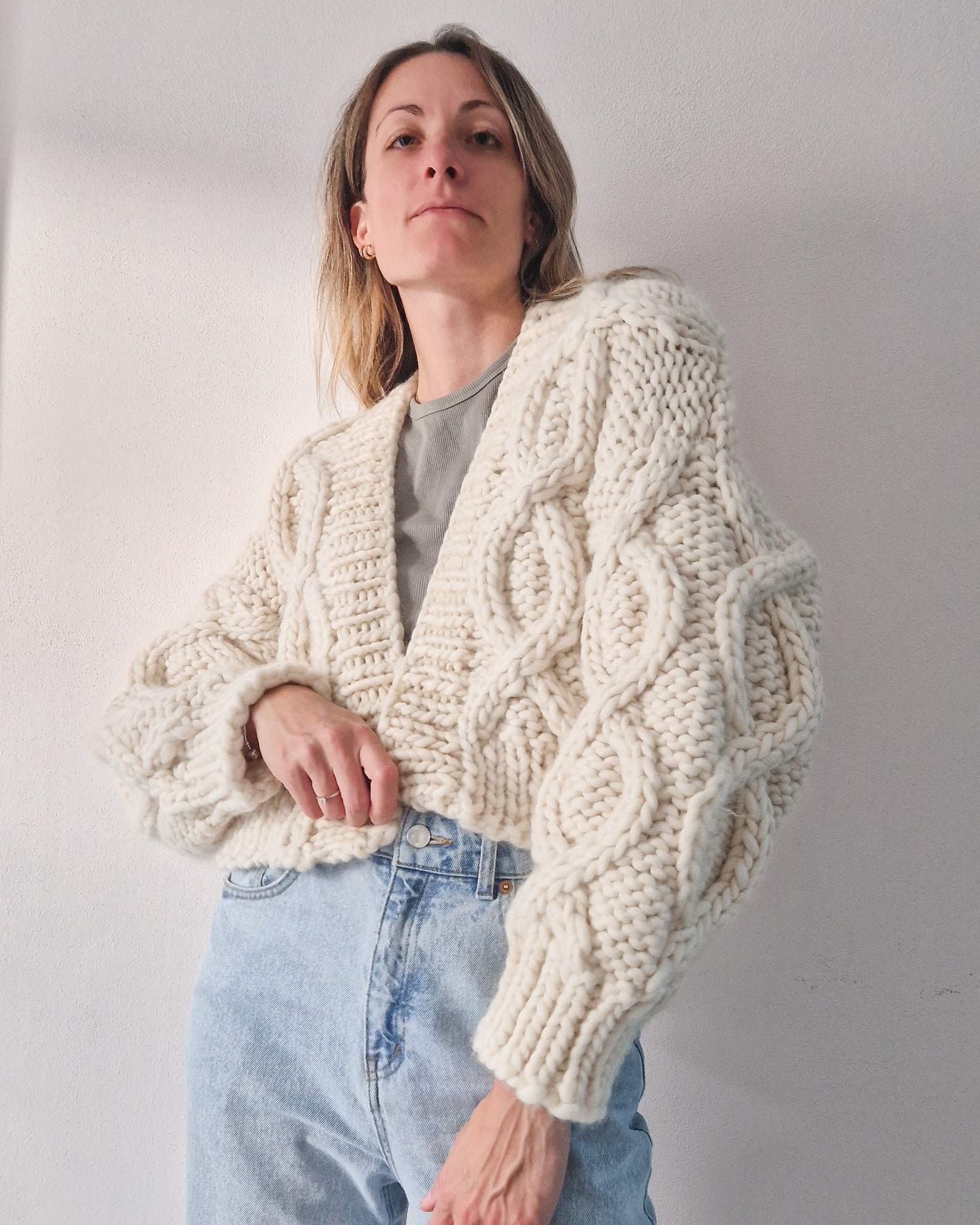 Venezia Cardigan Knitting Pattern | Instant Digital Download (english ...