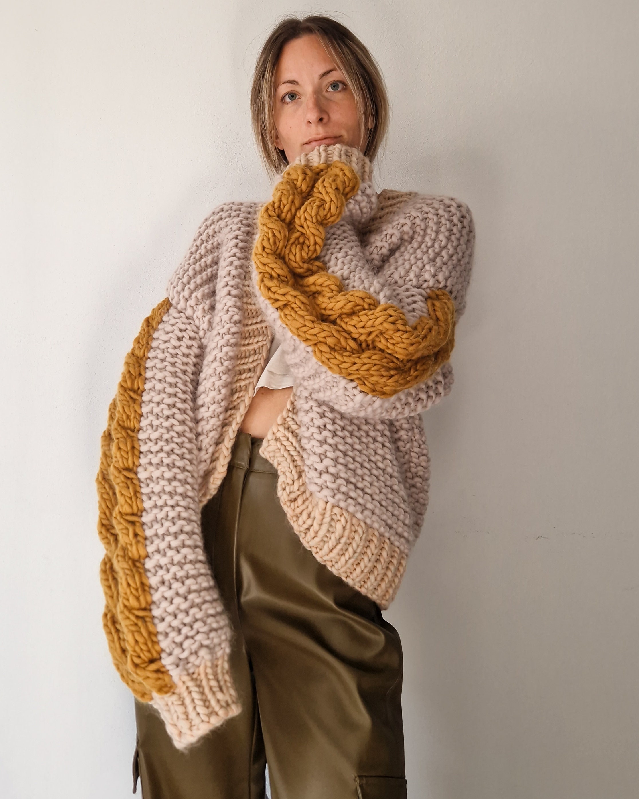Mello Cardigan Knitting Pattern | Instant Digital Download (english ...