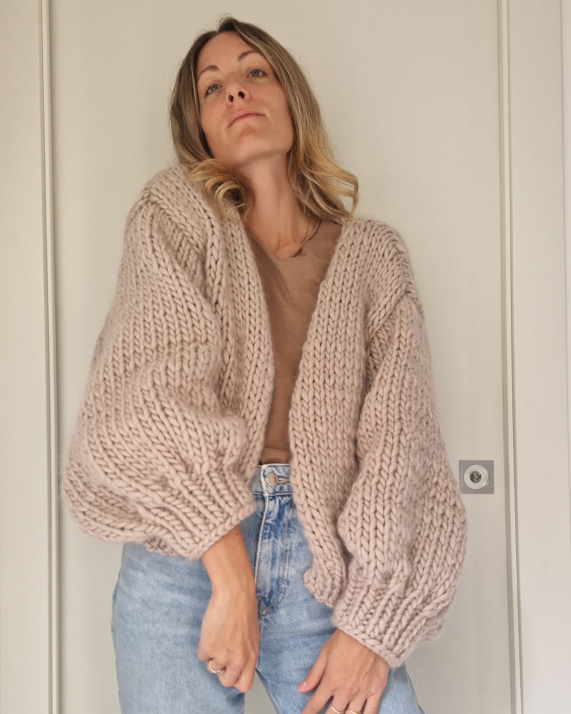 Milano Cardigan Knitting Pattern | Instant Digital Download (english ...