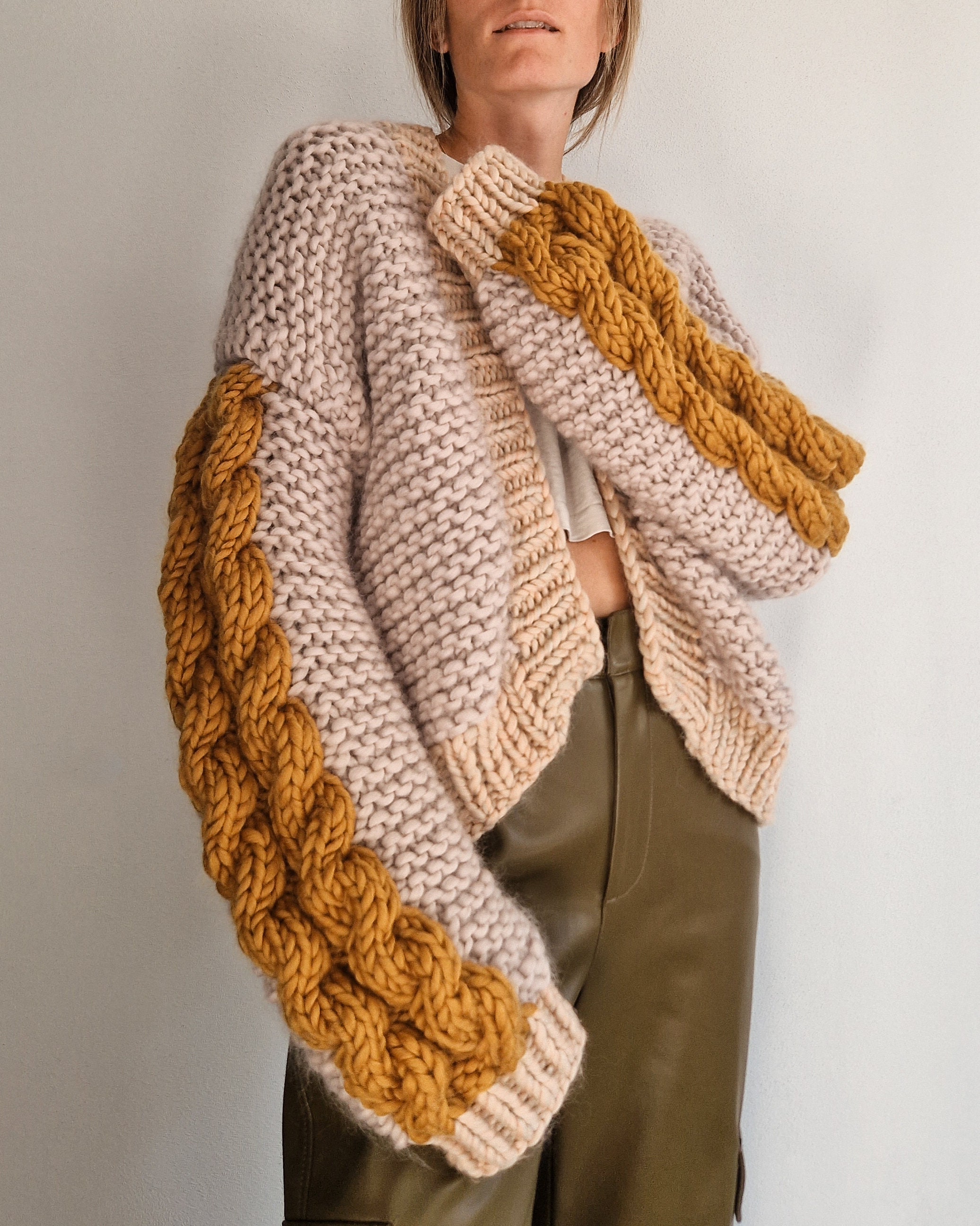 Mello Cardigan Knitting Pattern | Instant Digital Download (english ...