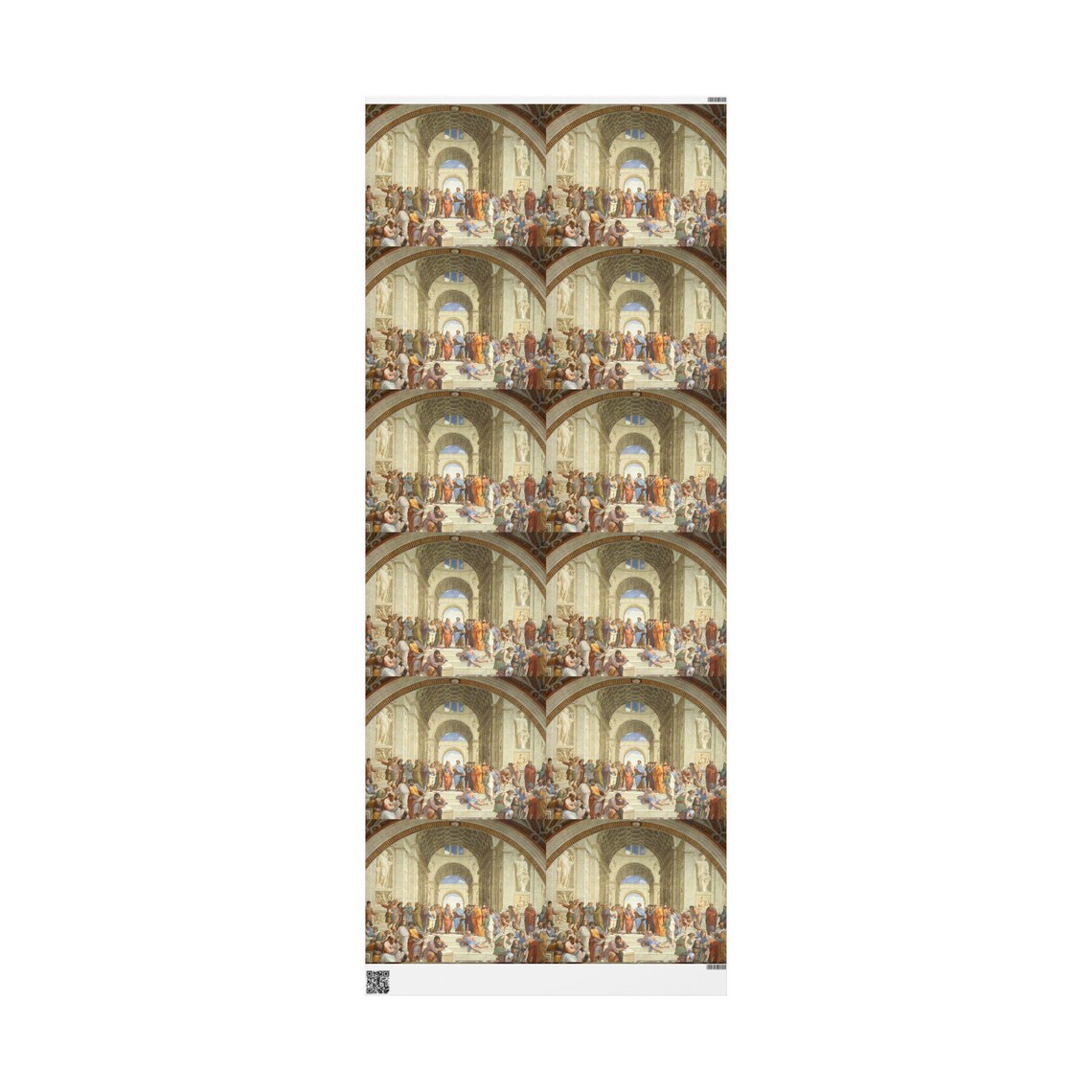 Raphael's School of Athens Wrapping Paper: Renaissance Art Gift Wrap - Etsy