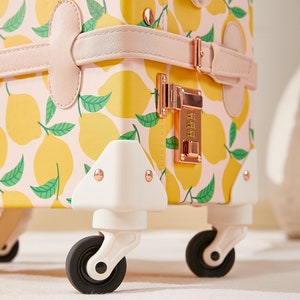 Lemon Pattern Suitcase Set for Woman, Luggage With Wheels, Travel ...