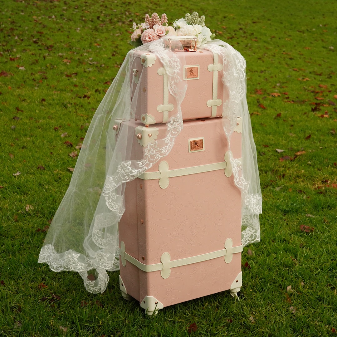 Suitcase Luggage Set With Wheels, TSA or Combo Locks, Wedding Gift ...