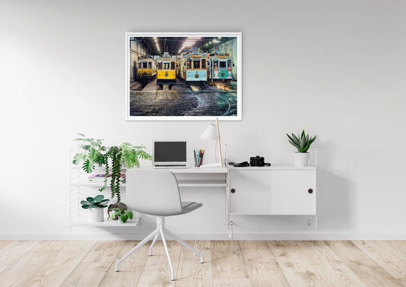 Tram, Wall Art Poster Printable, Digital Download, Various Sizes ...