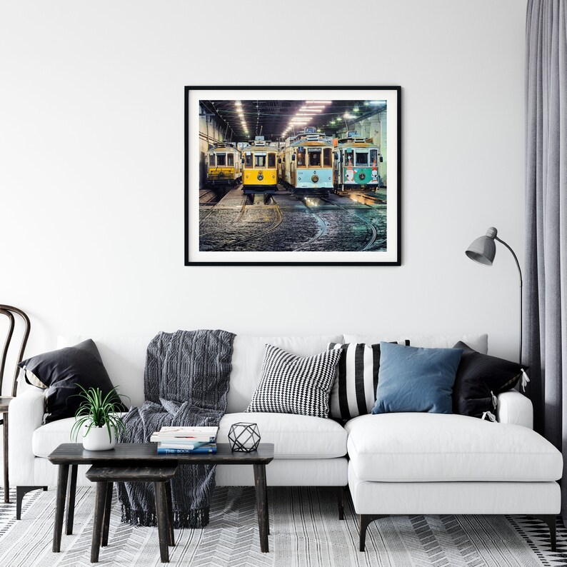 Tram, Wall Art Poster Printable, Digital Download, Various Sizes ...