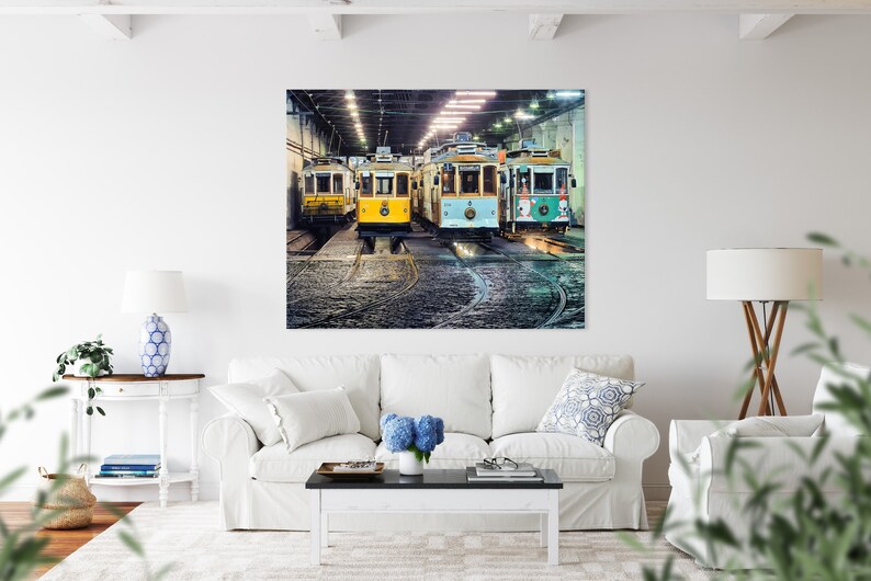 Tram, Wall Art Poster Printable, Digital Download, Various Sizes ...
