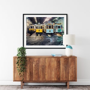 Tram, Wall Art Poster Printable, Digital Download, Various Sizes ...
