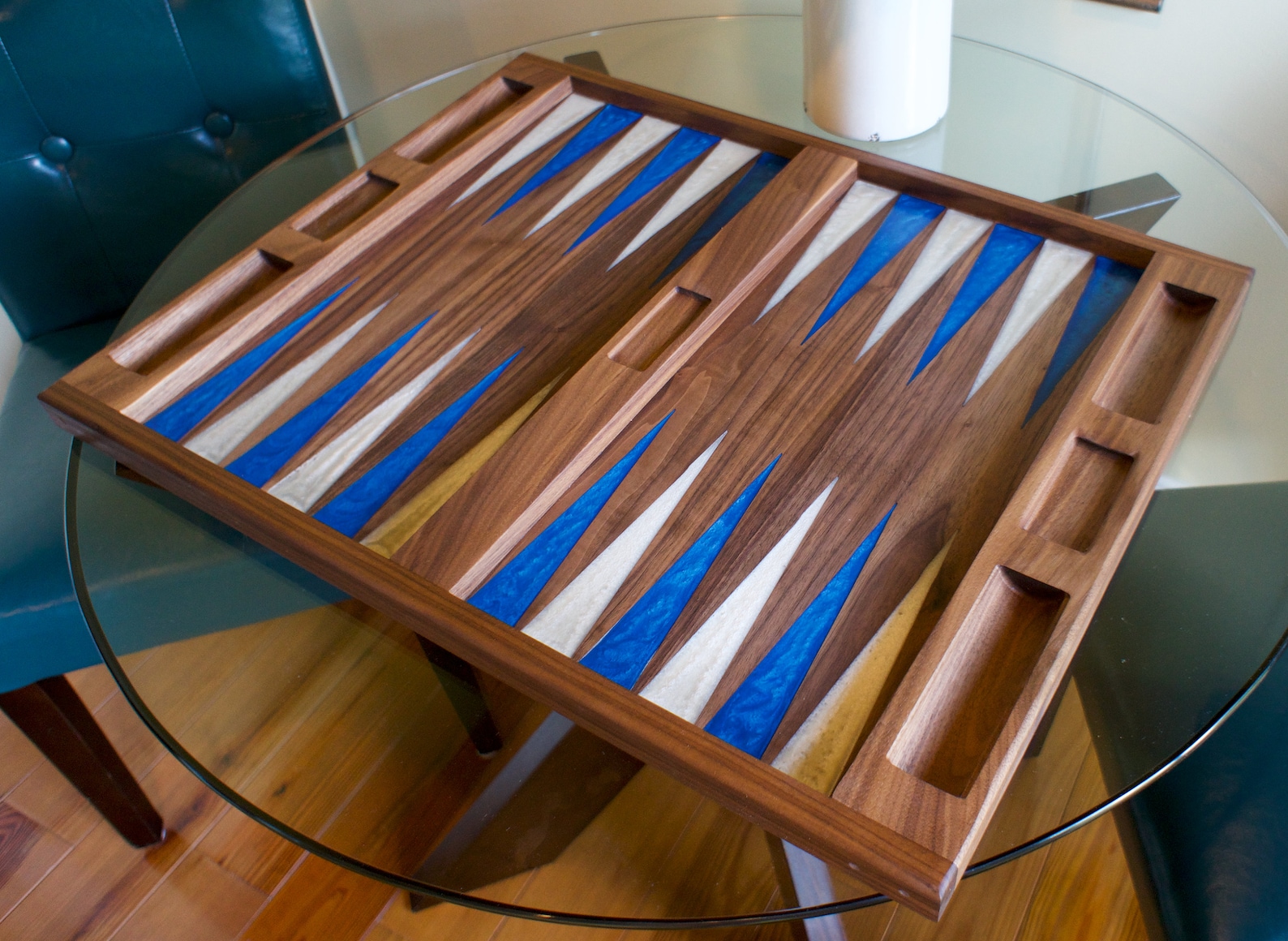Custom Desktop Backgammon Board CNC Files - Etsy