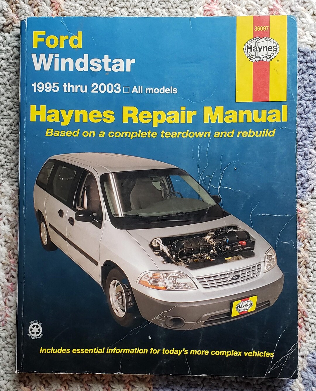 HAYNES GUIDE Ford Windstar 1995 Thru 2003 All Models. Haynes Repair ...