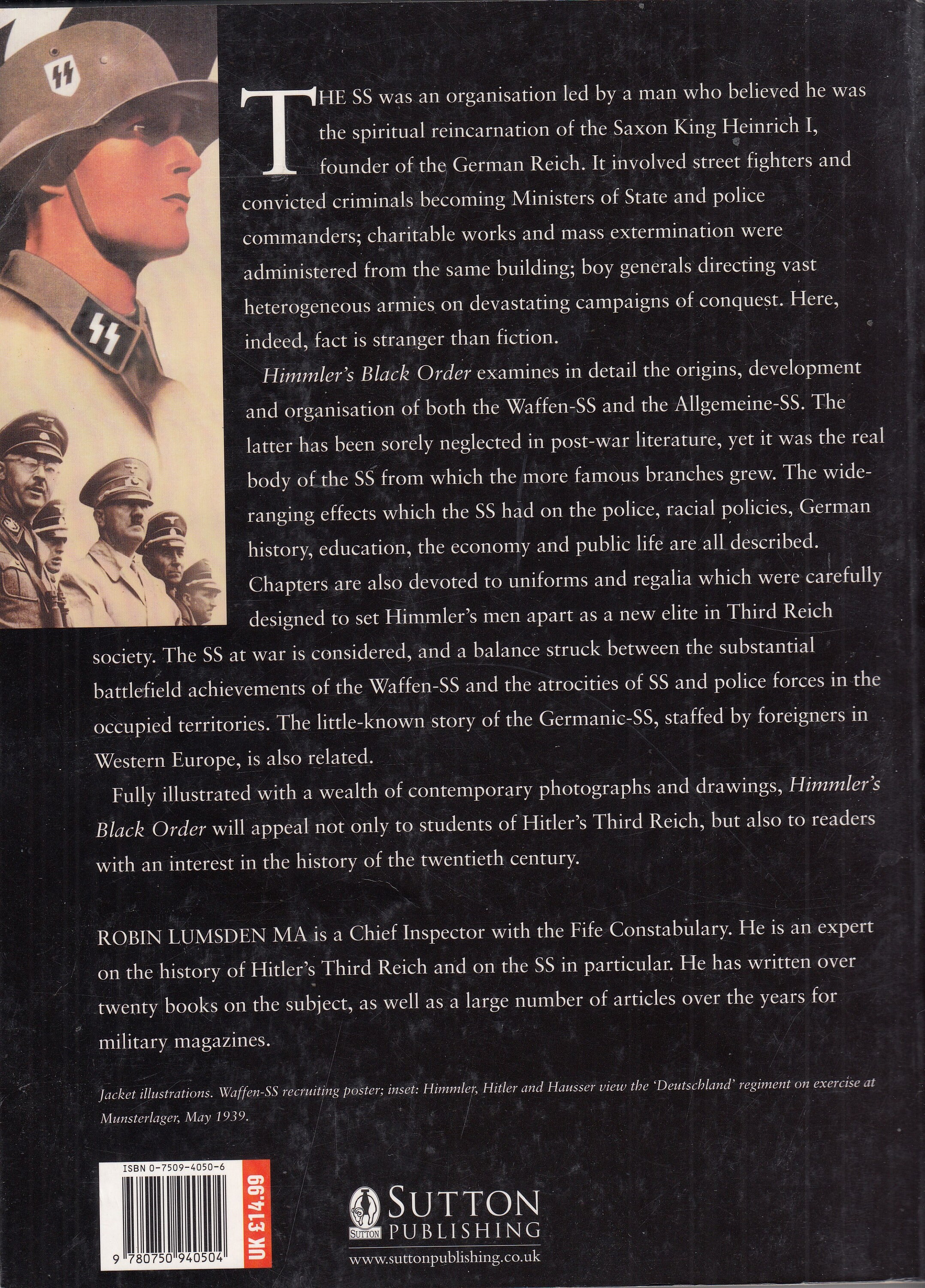 SS Himmler's Black Order 1923-45 by Robin Lumsden World War II - Etsy