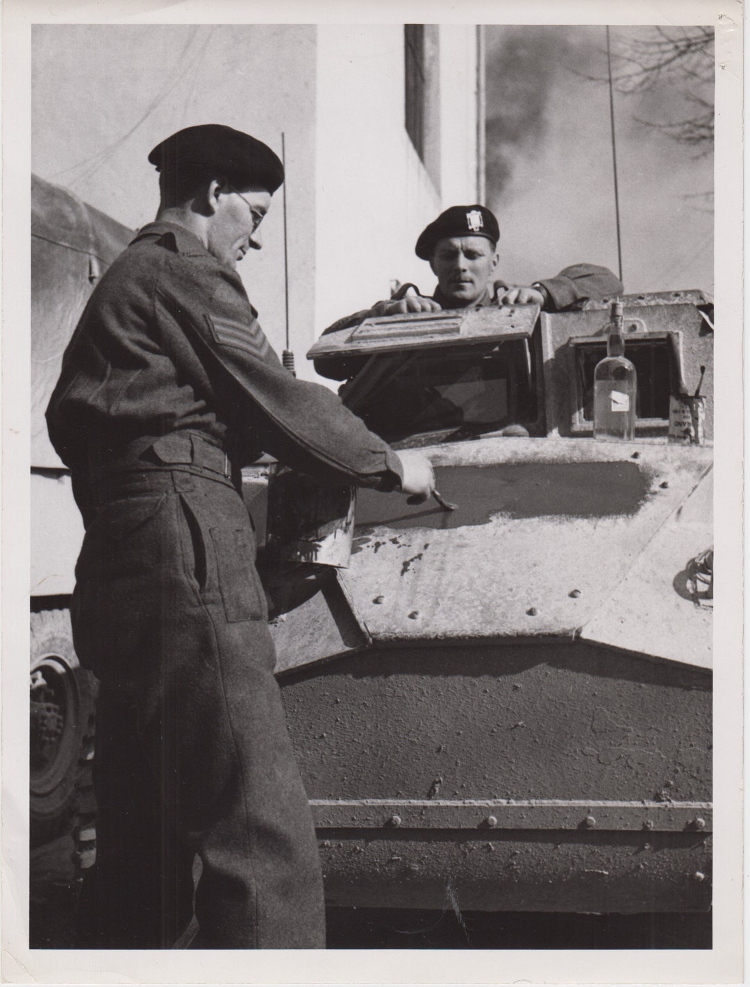 WWII Canadian Army Photo: Operation Goldflake, 1945 - Etsy