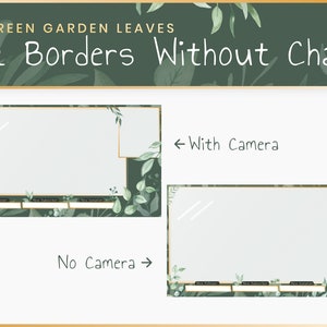 Alternate Stream Overlays - Green Garden Leaves | Nature | Twitch ...
