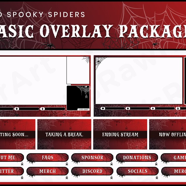 Halloween Twitch Banner - Etsy